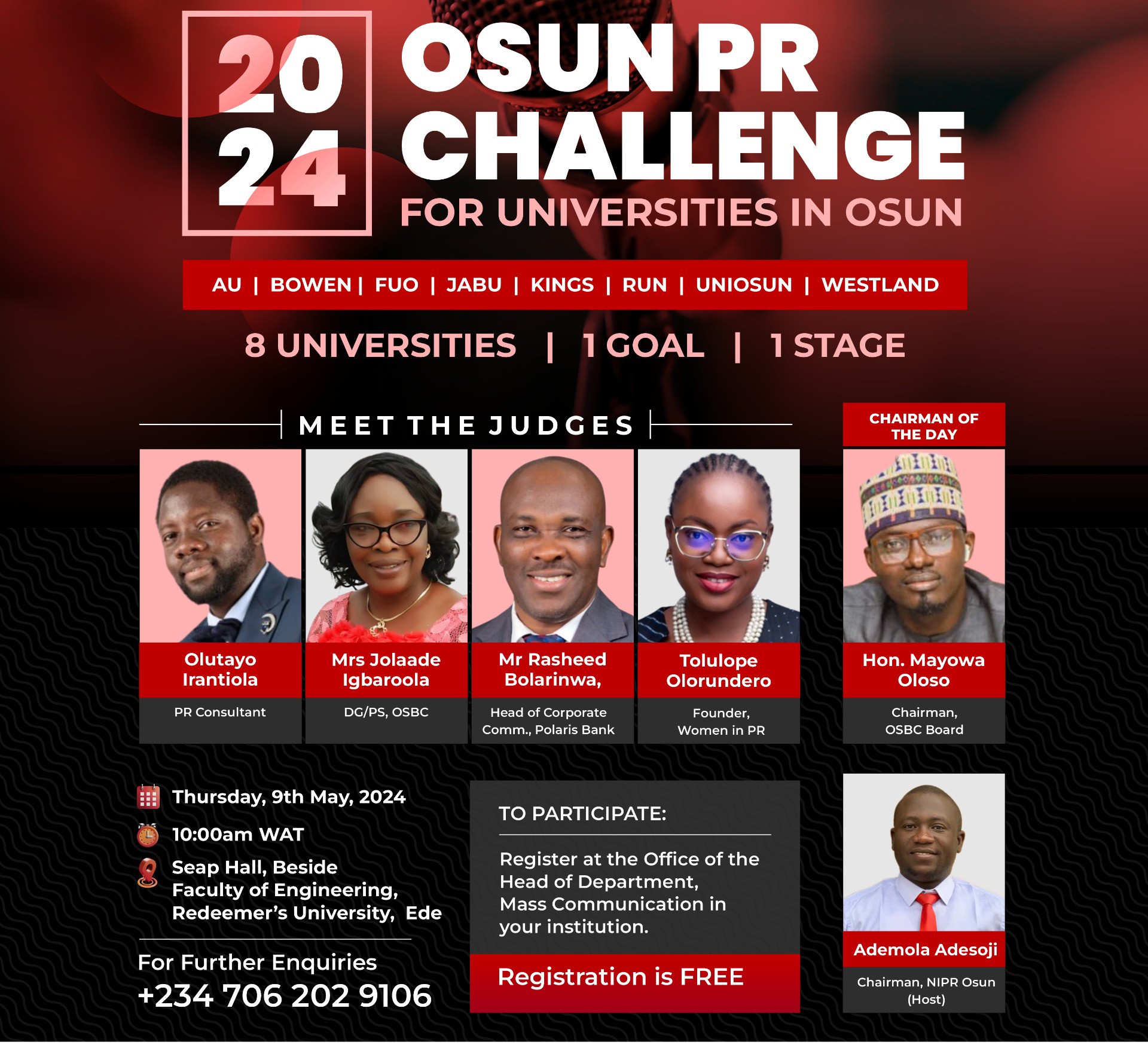 Osun NIPR Set to hold 2024 PR Challenge - Beta Reports